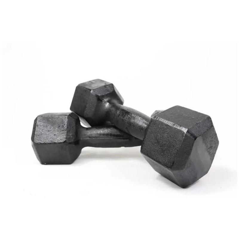 Par de Halteres Sextavado - 6 Kg - BOX INGÁ - Halteres - Magazine Luiza
