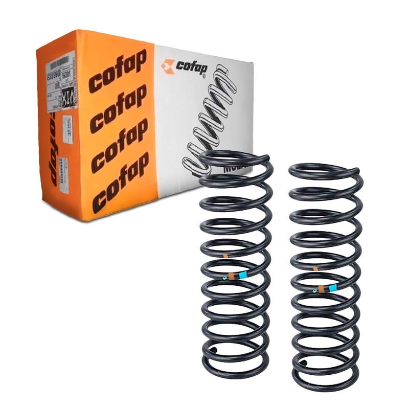 Par de Molas Traseira Volkswagen Gol 2 Portas G2/G3/G4 de 1995 em diante - Cofap - Outros ...