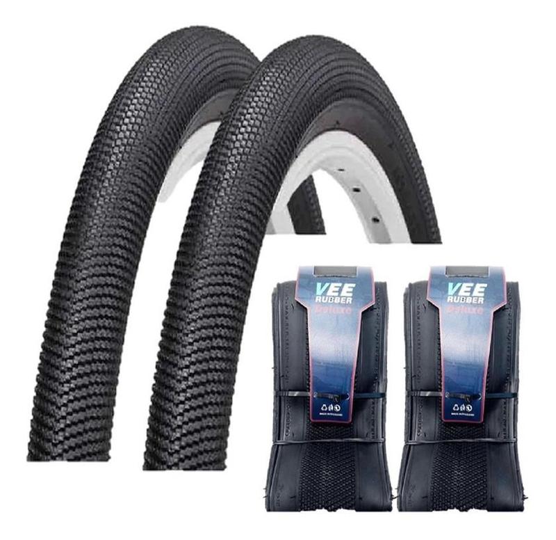 Par de Pneus Bicicleta Vee Rubber Micro Knob VRB-30 Bike Aro 29 x 2.10 Uso Misto / Asfalto ...