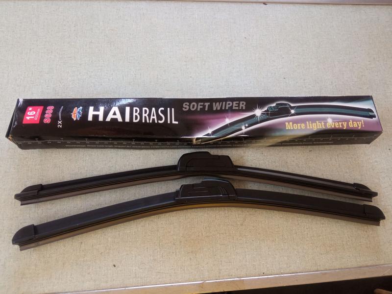 Par Palheta Limpador Parabrisas tamanho 16" - HAI BRASIL - Limpador de Para-brisa - Magazine Luiza