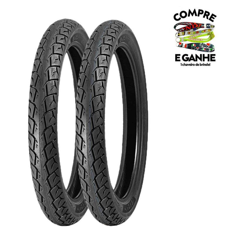 Par Pneu Yamaha Fazer 150/ Factor 150 80-100-18 + 90-90-18 Matrix (Uso ...