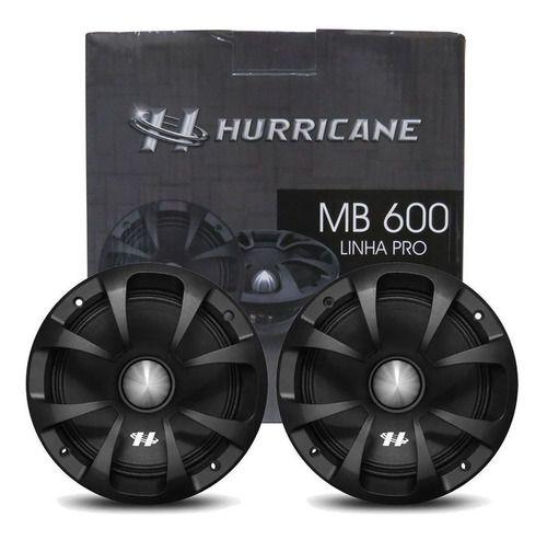 Par Woofer Médio Grave 6 Polegadas 500 Rms 4 Ohms Pro Mb600 - HURRICANE - Woofer - Magazine Luiza