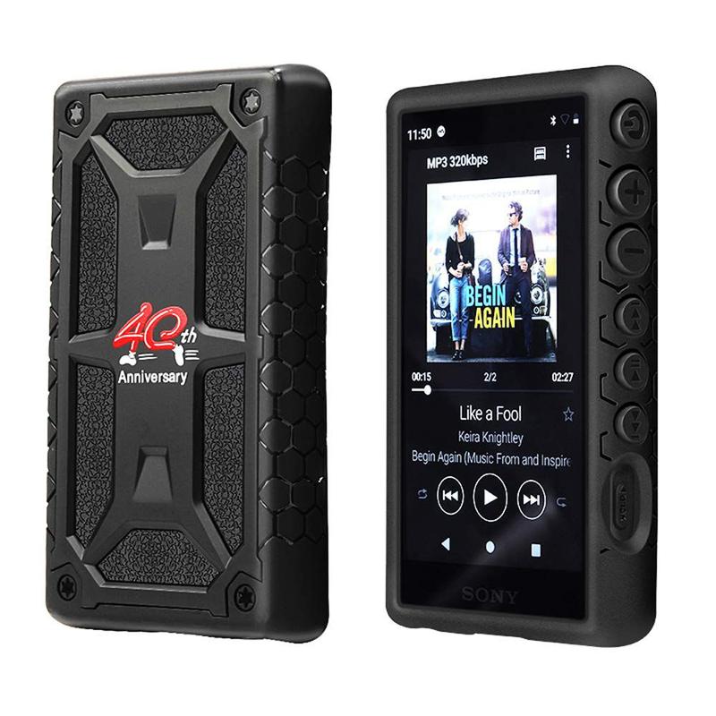 para Sony Walkman NW-A100 A105 A106 Case, Anti-Skid Anti-Kno ...