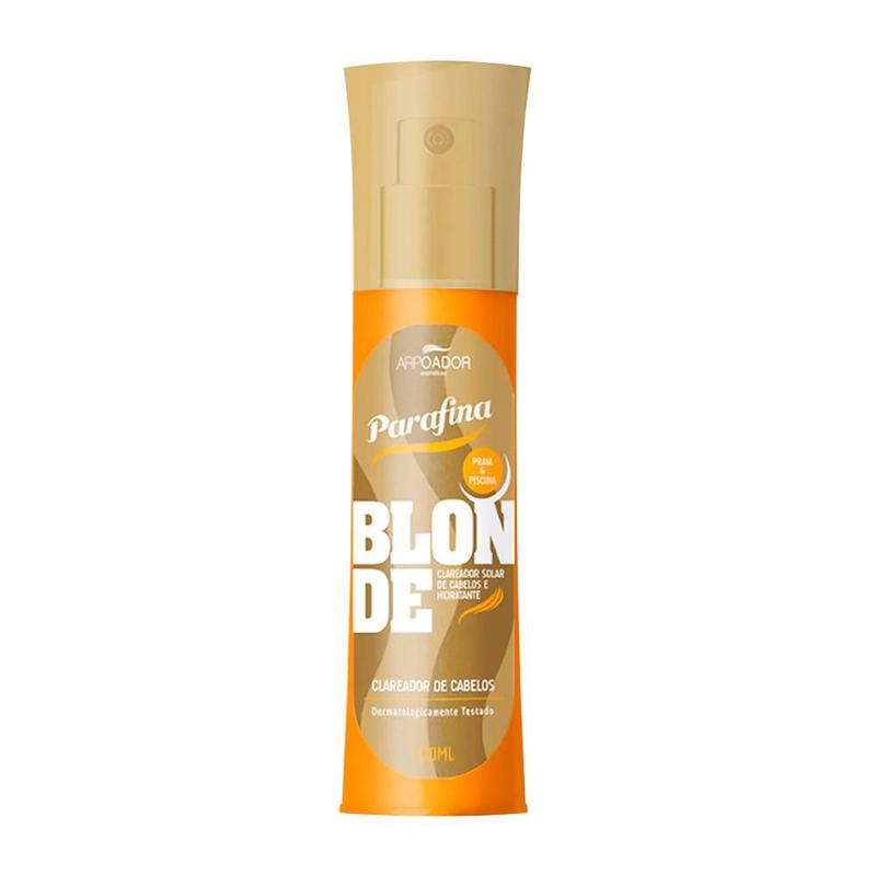 Parafina Bronze Blonde - Spray Clareador Termoativo 120ml - Bronzeador ...