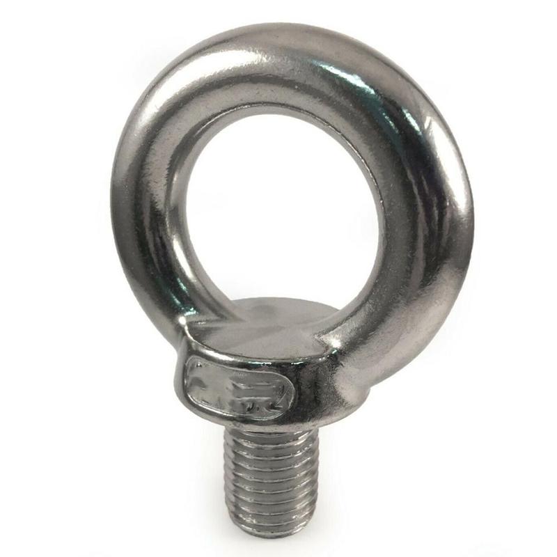 Parafuso Olhal Macho Em Inox 316 Rosca M6 Argola Reforçada - NautParts ...