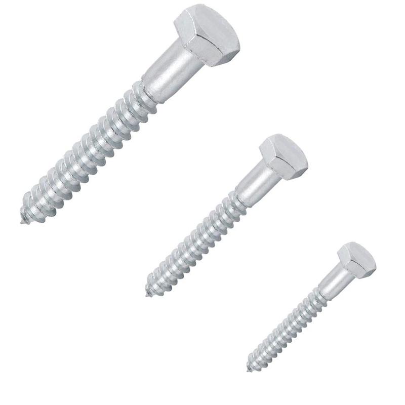 Parafuso Zincado Rosca Soberba Cabeça Sextavada Boca Auto Brocante 1 ...