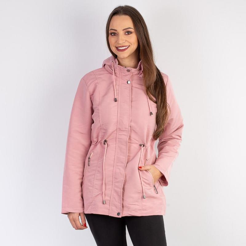 Parka feminina forrada com capuz 80097 - Fluffy - Casaco Feminino ...