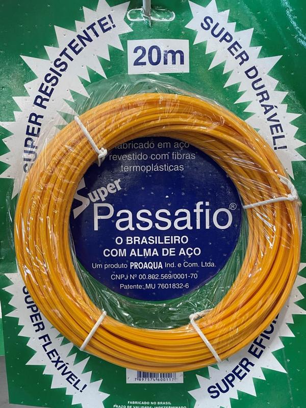 Passa Fio ProAcqua 20 Metros com Alma de Aço - Passa Fio - Magazine Luiza