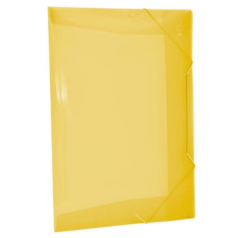 Pasta Aba Elástica Dac Ofício Sem Lombo - Amarelo - Pastas - Magazine Luiza