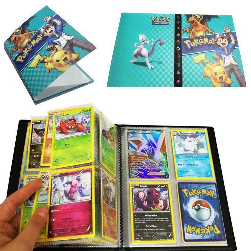 Pasta Album Para Guardar Cartas Pokemon 240 Cards Pokémon - Album ...