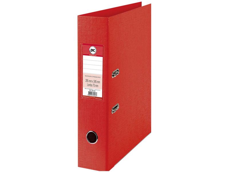 Pasta Arquivo 28,5x34,5cm DAC Premium - 2001VM-5 Vemelho - Pastas ...