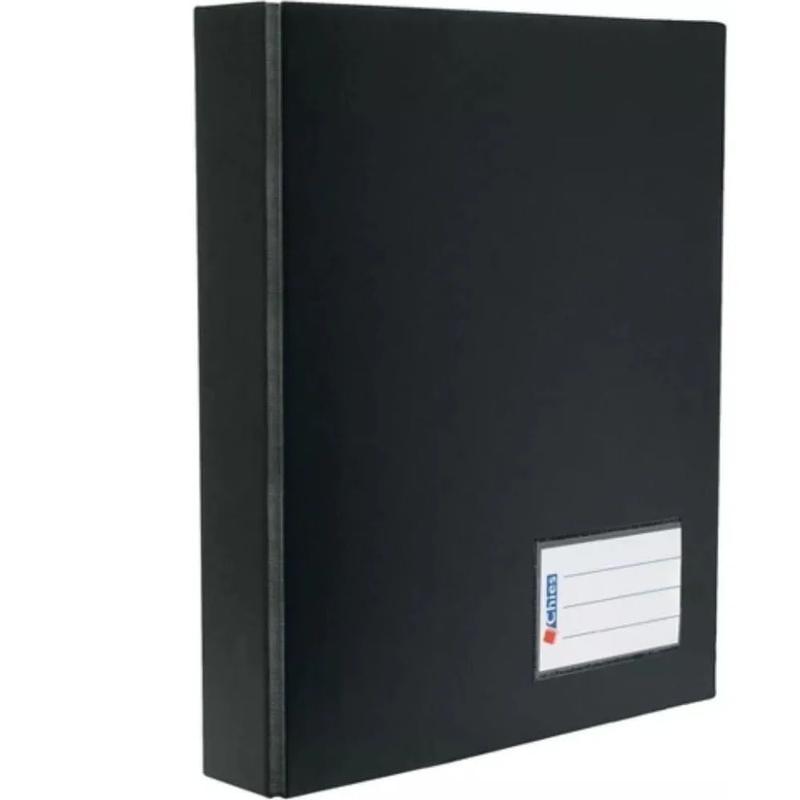 Pasta Catálogo com Ferragem 4 Argolas, A4 26,5x32x4cm, Lombada 4cm c ...