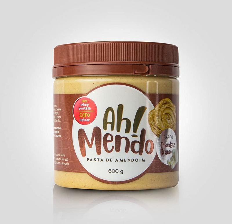Pasta de Amendoim Ah!Amendo (600g) - Amendo healthy - Pasta de Amendoim ...