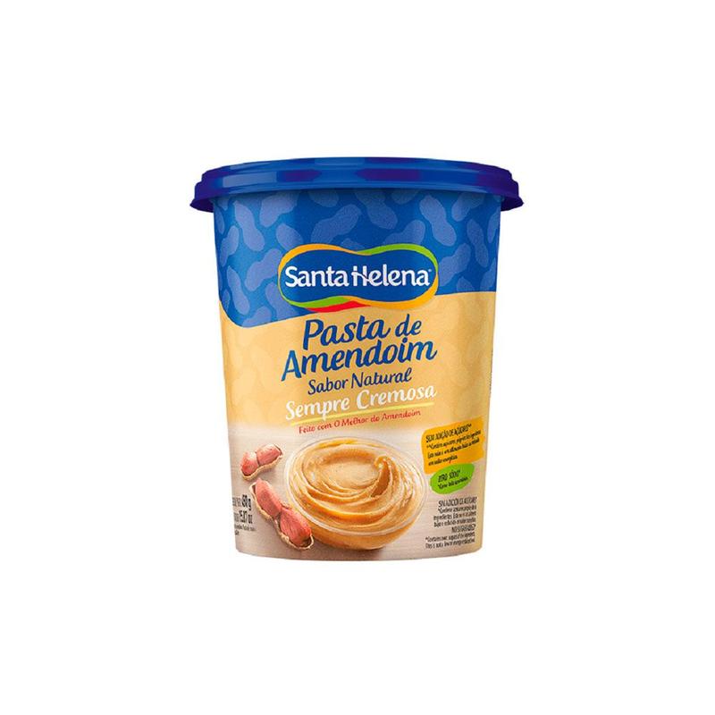 Pasta de amendoim zero açúcar, zero sódio e sem glúten santa helena ...