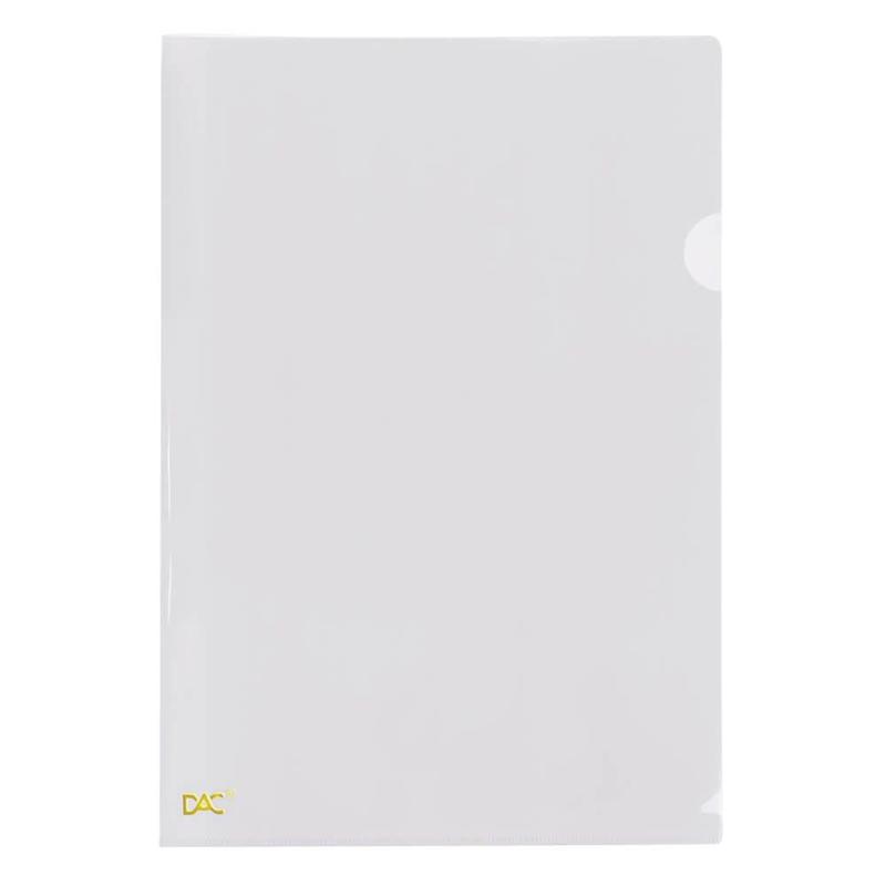 Pasta em L A4 Breeze Transparente 042PP-TR - DAC - Pasta L - Magazine Luiza