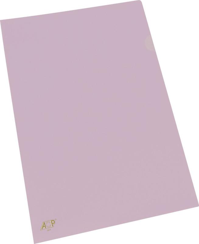 Pasta em L A4 p/ Guardar Papeis e Documentos Cores Pastel Pct c/ 20 a ...