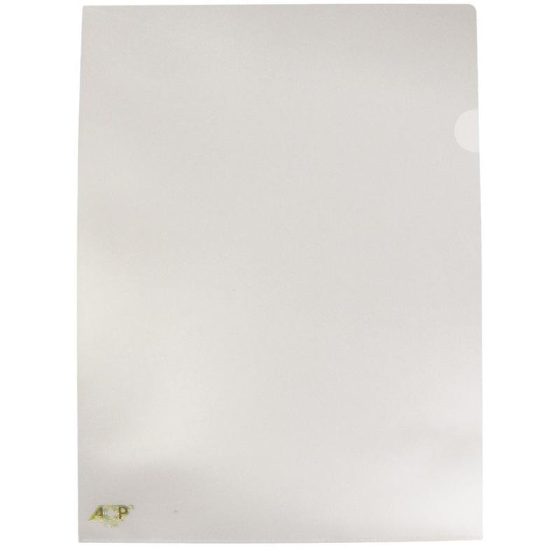 Pasta em L A4 p/ Guardar Papeis Pacote c/10 unidades Escolha - ACP ...