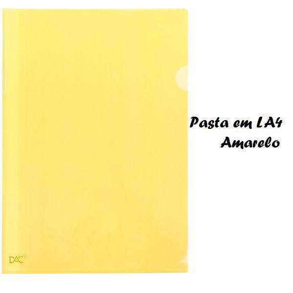 Pasta Em L Amarelo A4 Para Guardar Papeis - Pac. 10 Und - ACP - Pasta L ...