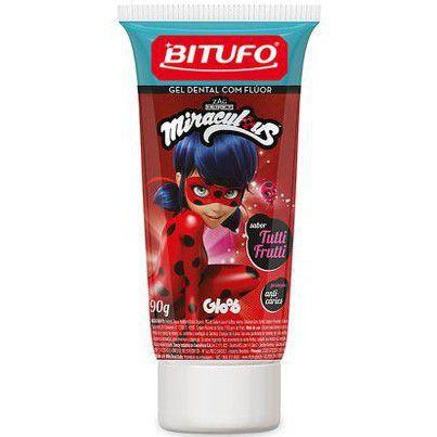 Pasta Gel De Dente Tutti Frutti Miraculous Ladybug - 90g - Bitufo ...