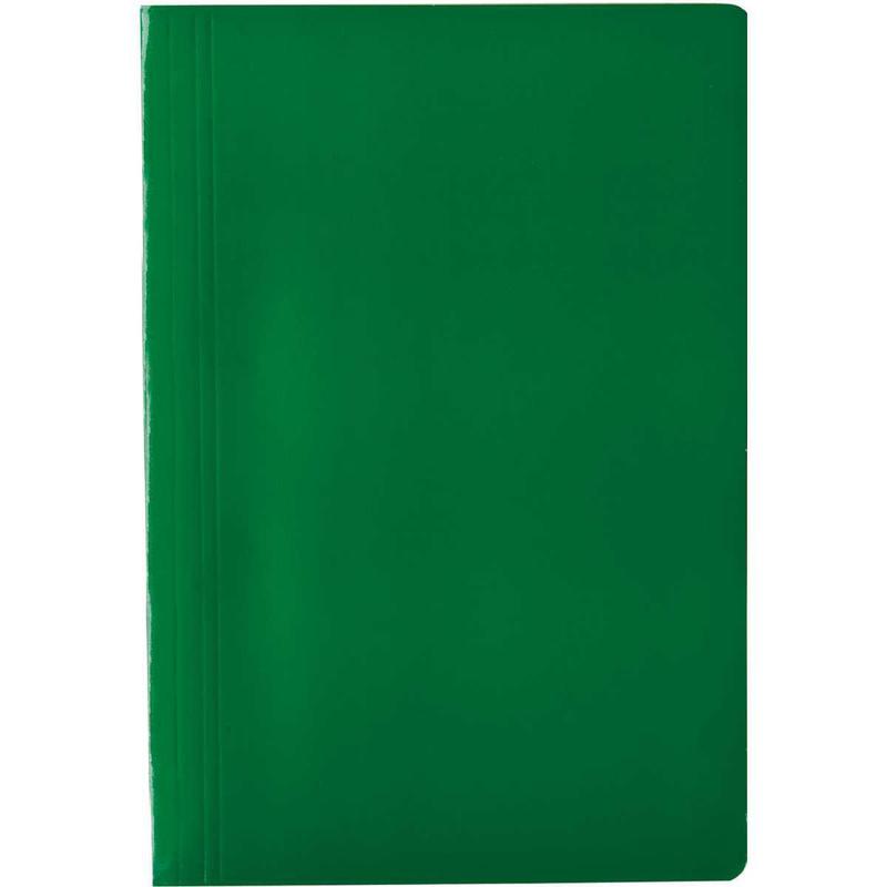 Pasta Grampo Trilho Papel Oficio Verde Delloplex - Planeta Criança ...