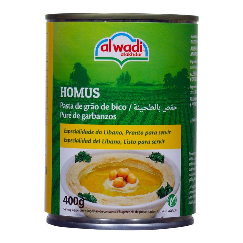 Pasta Homus Líbano Alwadi 400g - Pastas - Magazine Luiza