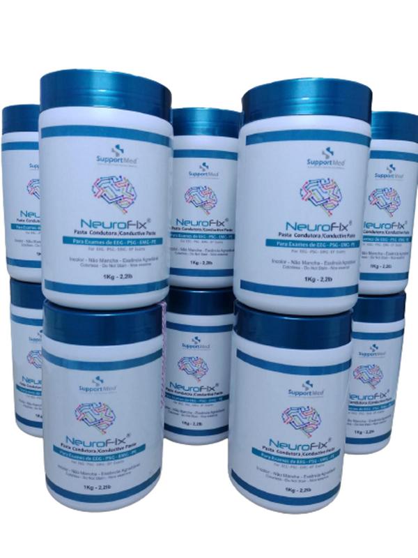 Pasta para eeg - neurofix - 10kg - pronta entrega - SupportMed - Gel ...