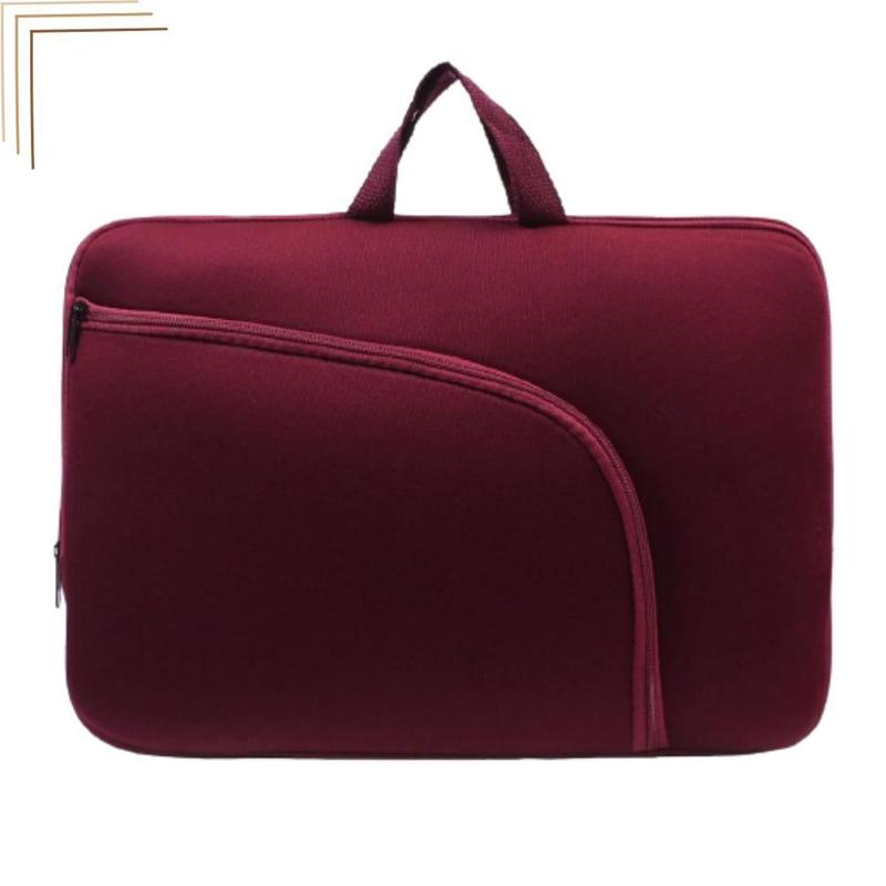 Pasta Porta Notebook Objetos Com Alça Zíper Resistente - Hele Store ...