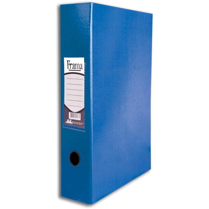 Pasta Registradora Oficio Estreita Azul Frama Pct.c/04 - Pasta ...