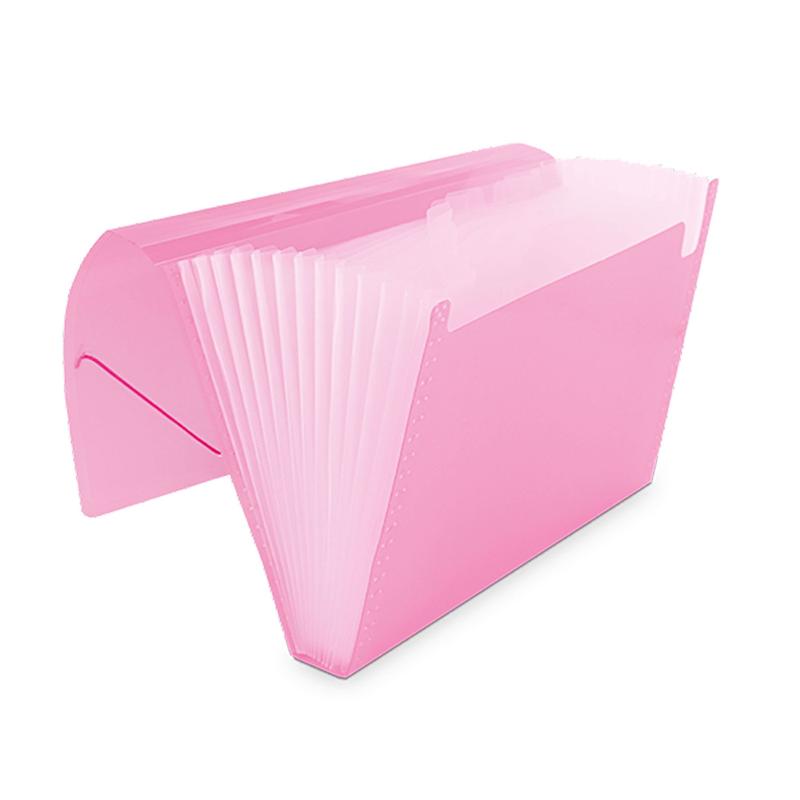 Pasta Sanfonada Colors A4 12 Divisórias Plástica Polibras - Pasta ...