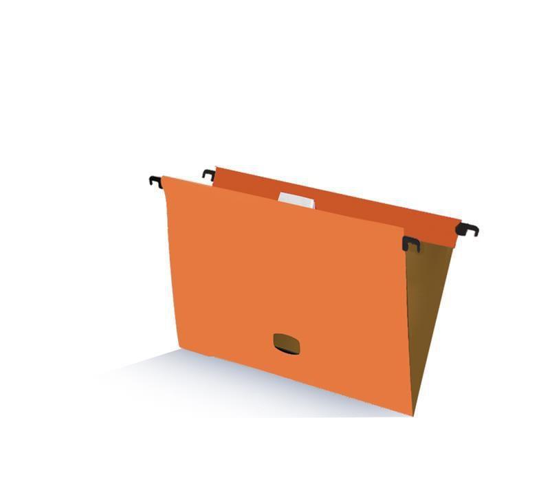 Pasta suspensa kraft plastificada 696.3 190g/m2 cx/50 laranja - Acrimet ...