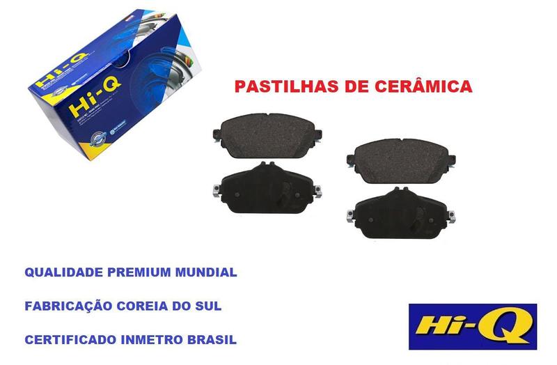 Pastilha d mercedes c180 2014/ - HI-Q COREIA - Pastilha de Freio ...