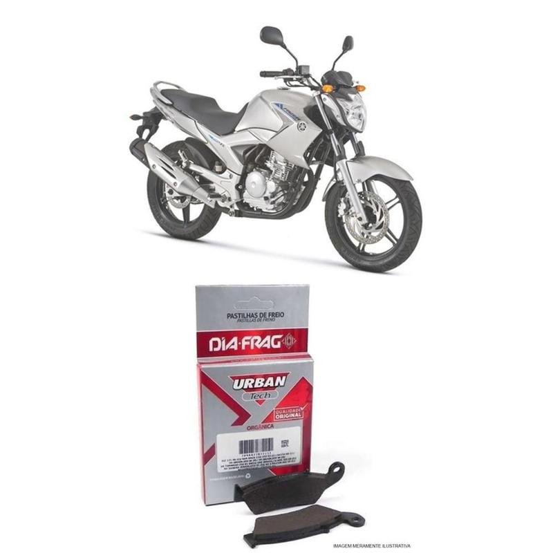 Pastilha Dianteira Dia-Frag YS 250 Fazer 2016-2020 DFP-20890 - Pastilha ...