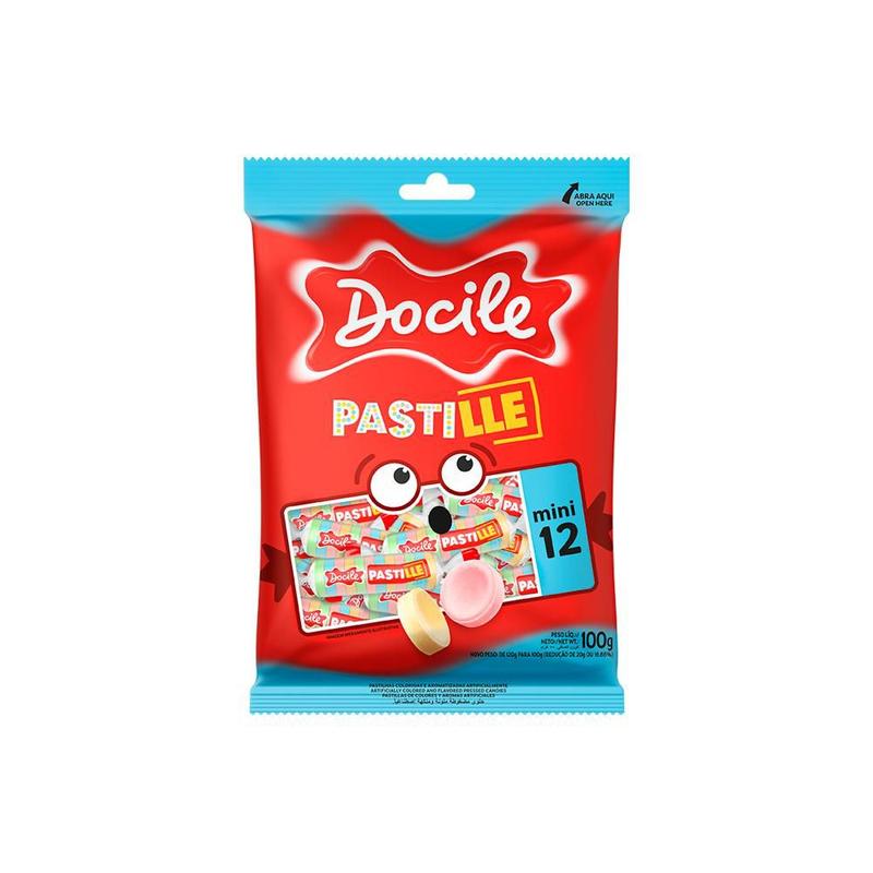 Pastilha Docile Pastille Mini 12 Unidades - Pastilha Drops - Magazine Luiza