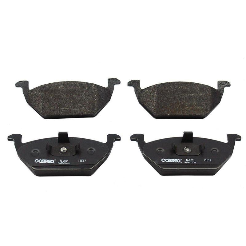 Pastilha Freio Cobreq Dianteiro Audi A3 VW Crossfox Fox Golf e Polo ...