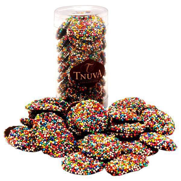 Pastilhas De Chocolate Com Confeitos Tubo 100Gr Tnuva - Confeitos ...