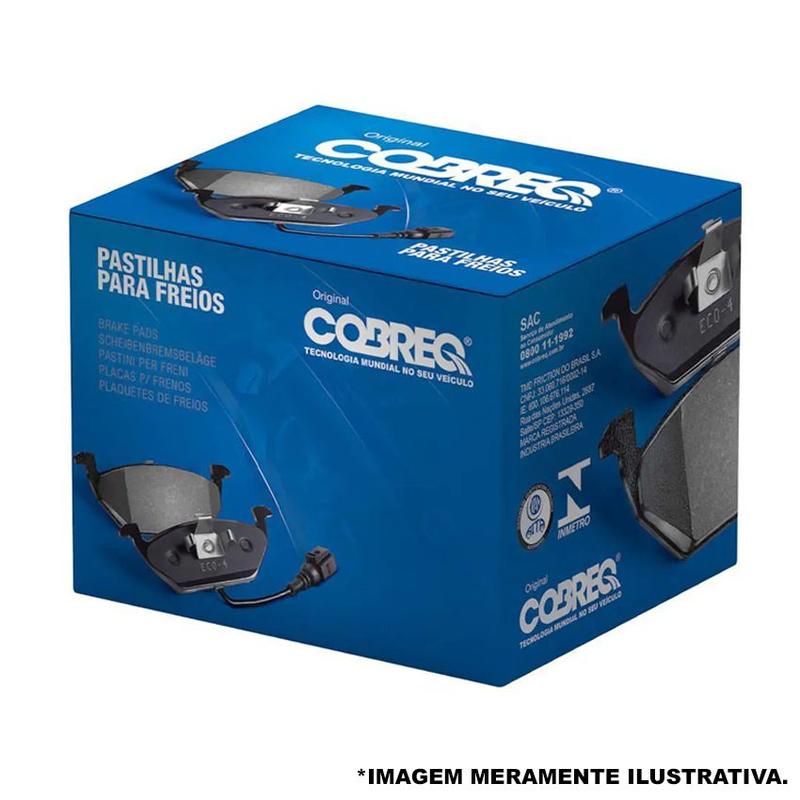 Pastilhas de freio dianteiro novo c3 argo g siena cobreq n1770 ...