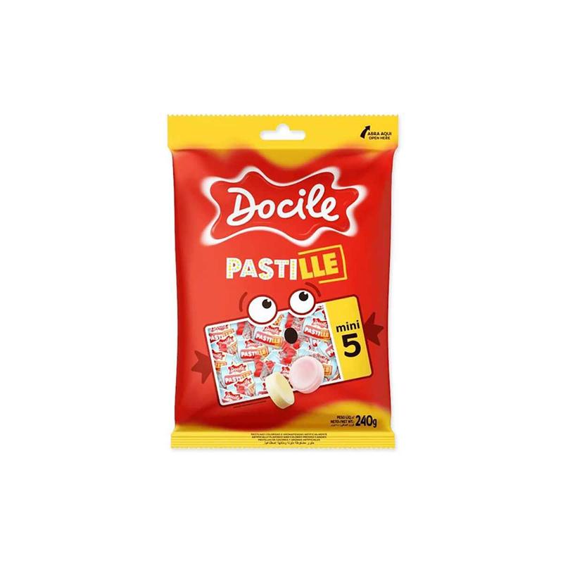 Pastille Mini 5 240g - Docile - Balas - Magazine Luiza