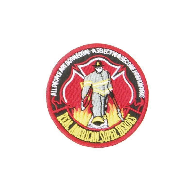 Patch Bordado Fireman Com Fecho De Contato - Mundo Do Militar ...