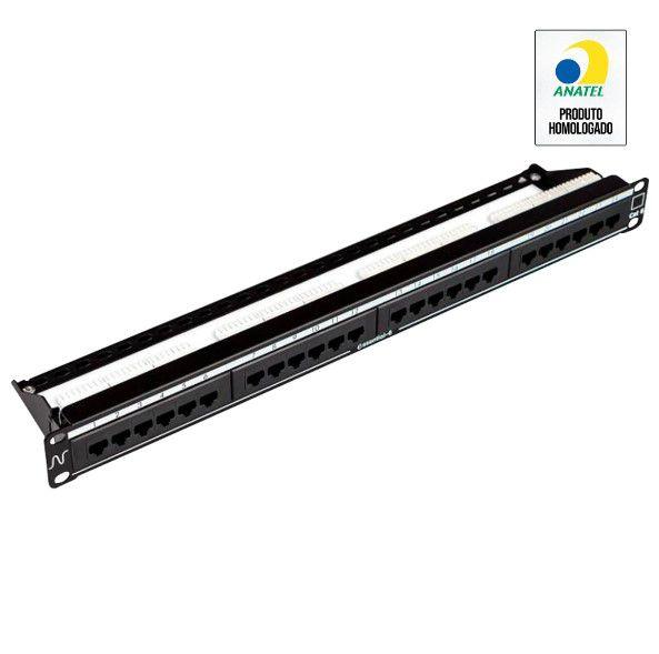 Patch Panel 24 Portas Cat6 Rj45 Utp Essential 6 Nexans - Patch Panel ...