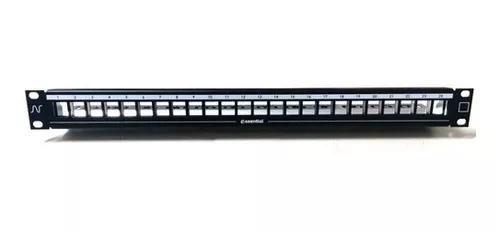 Patch Panel 24p Cat6 Essential-6 Nexans - NEXANS - Patch Panel - Magazine Luiza
