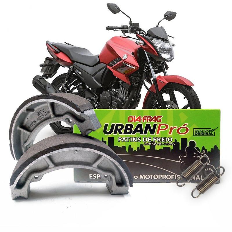 Patim de freio diafrag urban pro factor 125 fazer 150 250 ys - Pastilha de Freio para Moto ...