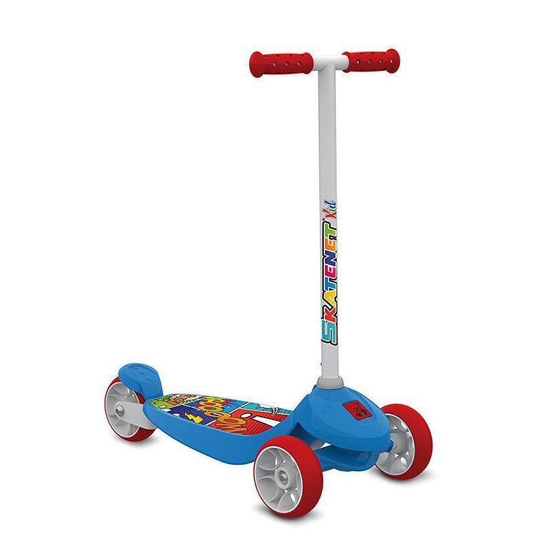 Patinete Skatenet Kid com Freio Traseiro Quadrinhos - 1500 ...