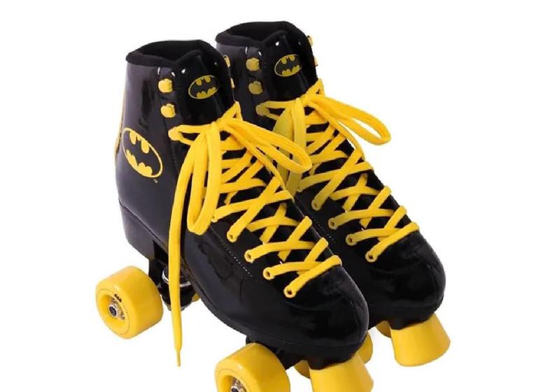 Patins Classico 4 Rodas Batman - Tam 36 - Bel Sports - Patins 4 Rodas ...