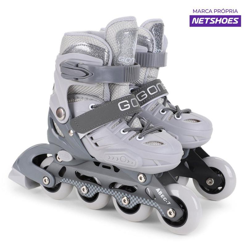 Patins Gonew Plastic Frame ABEC-7 - 70MM - Patins 4 Rodas - Magazine Luiza