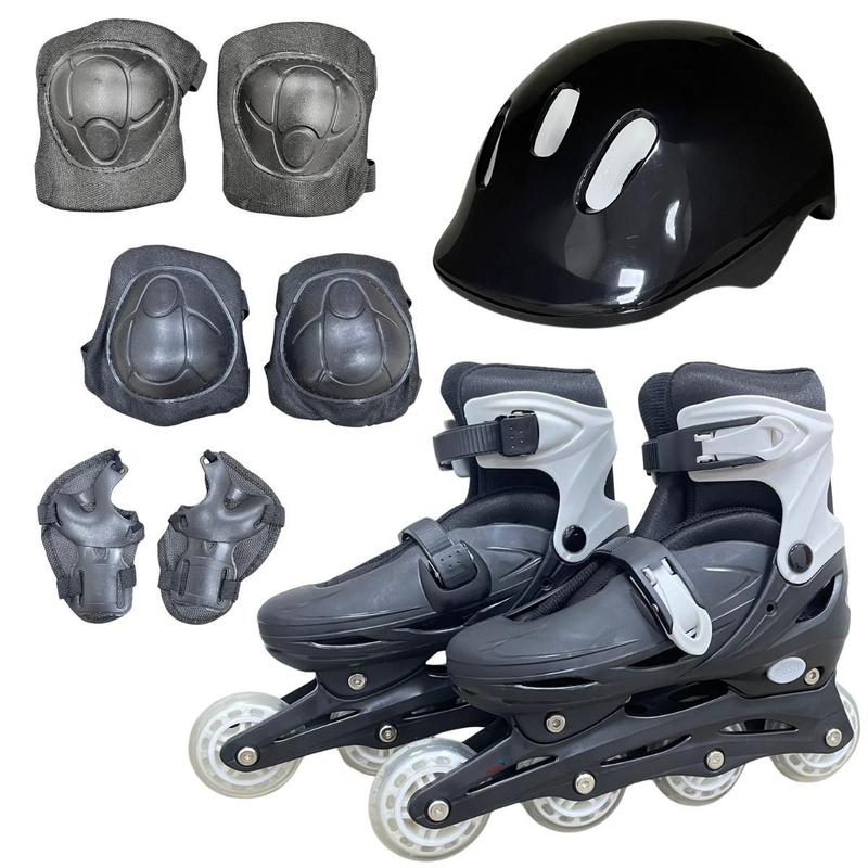 Patins Infantil Adulto In Line 4 Rodas Importway Ajustável 39 ao 42 ...