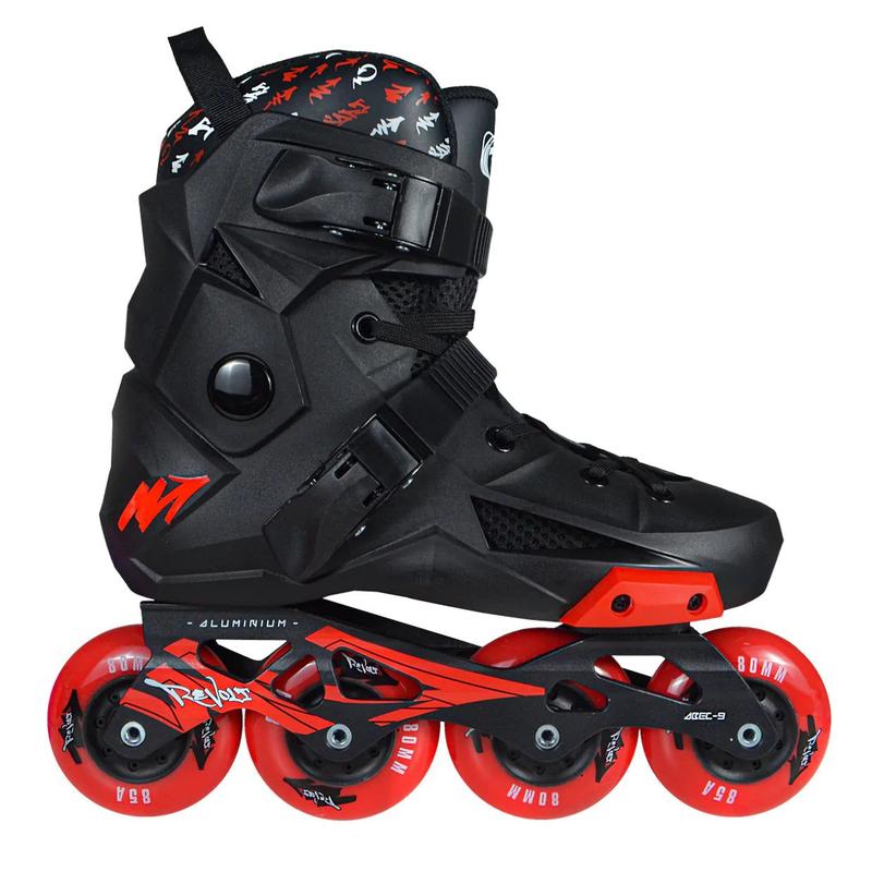 Patins Inline Traxart Revolt Freestyle Roller Profissional - Patins 4 ...