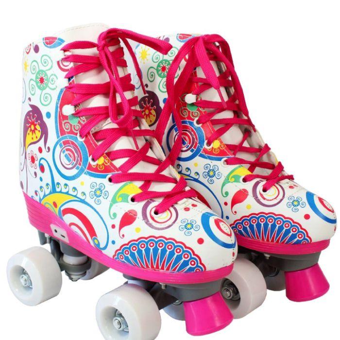 Patins Roller Teen Profissional Alta Velocidade Abec 7 - Unitoys ...