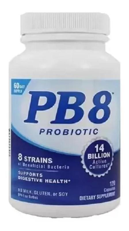Pb8 Probiotico 14 Bilhões 120 Cápsulas - Importado - Nutrition Now ...