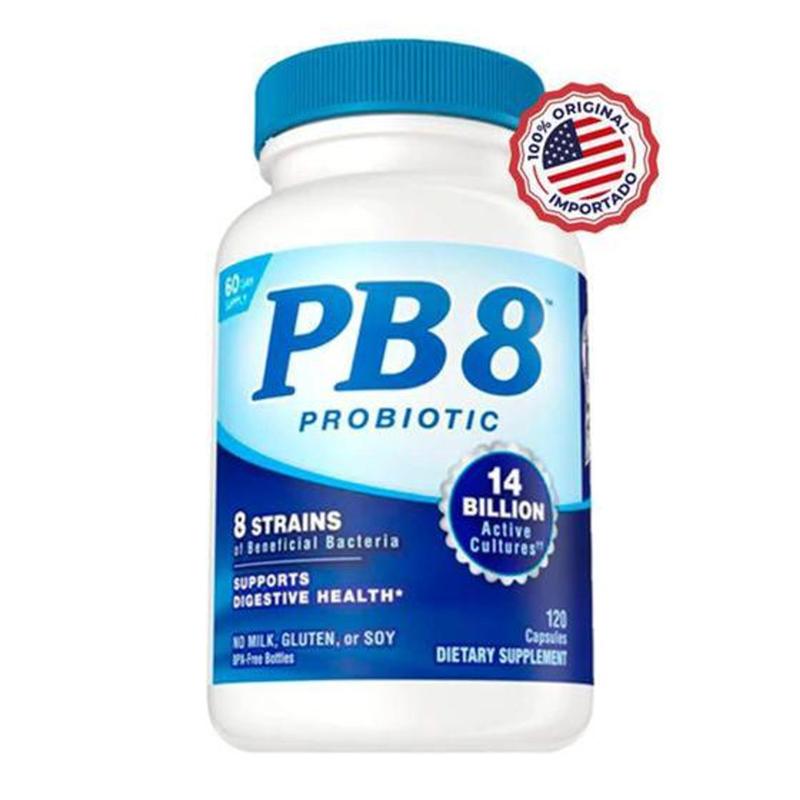 PB8 Probiótico Original Importado (120 Caps) - Nutrition Now ...