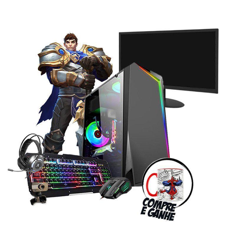 Pc Gamer Completo Bravus i7 GTX 1050 2GB 16GB Hd 1TB SSD 120GB - AMORIM ...